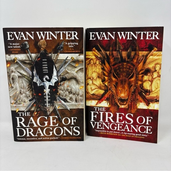 Other | The Rage Of Dragons And The Fires Of Vengeance Books | Poshmark